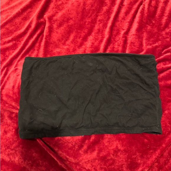Klassy Network | Tops | Klassy Network Black Tube Crop Top | Poshmark